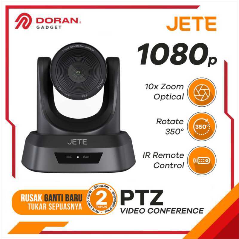 Jual Webcam Video Conference Cam Jete Ptz 3x Zoom - Garansi 2 Tahun Di ...