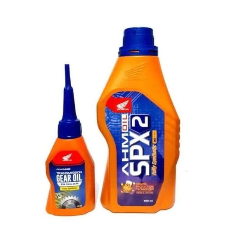 Jual Honda Paket Hemat Oli Gardan Spx 2 Matic Full Synthetic & Voucher ...