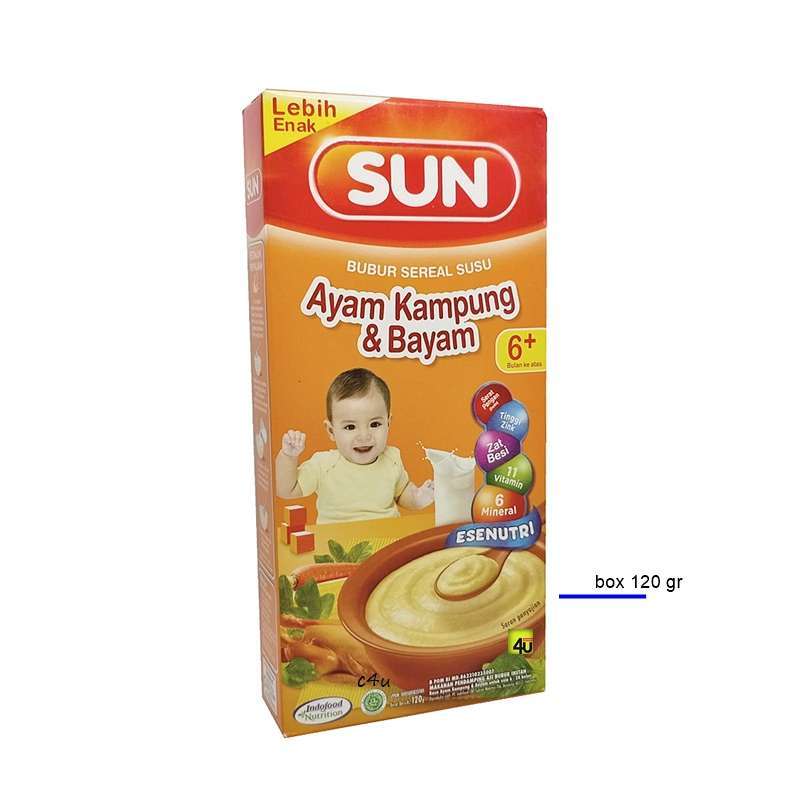 Jual Sun - Bubur Susu Sereal - Kemasan Box 120g Di Seller Cemilan4u ...