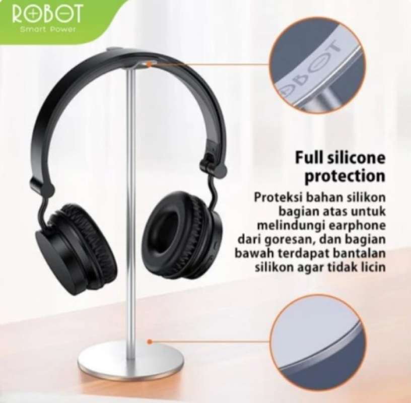 Promo HT - HOLDER HEADPHONE ALUMINIUM ROBOT STAND HEADSET ALLOY EH01 ...