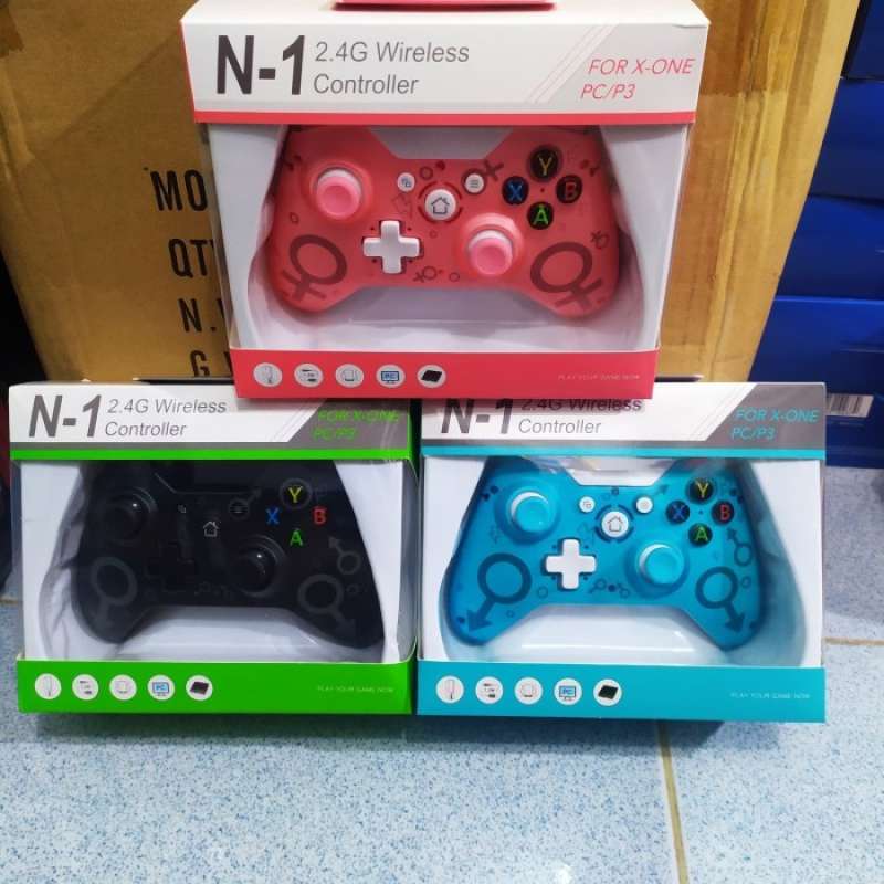 Jual Stick Stik Xbox One N1 Wireless Controller Support Pc Ps4 Ps3 ...