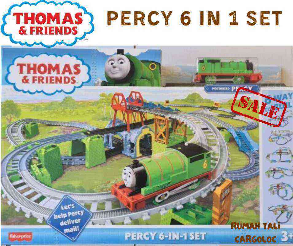 Jual Mainan Motorik Anak THOMAS & FRIENDS PERCY 6 in 1 SET di Seller ...