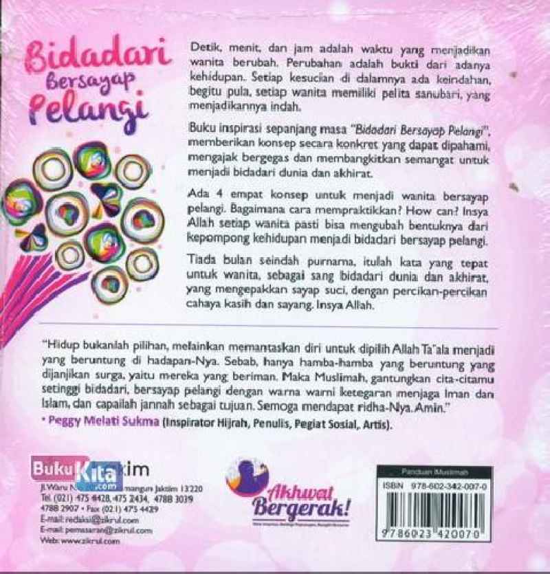 Promo Original Bidadari Bersayap Pelangi Oleh Munif Sulaiman Buku ...