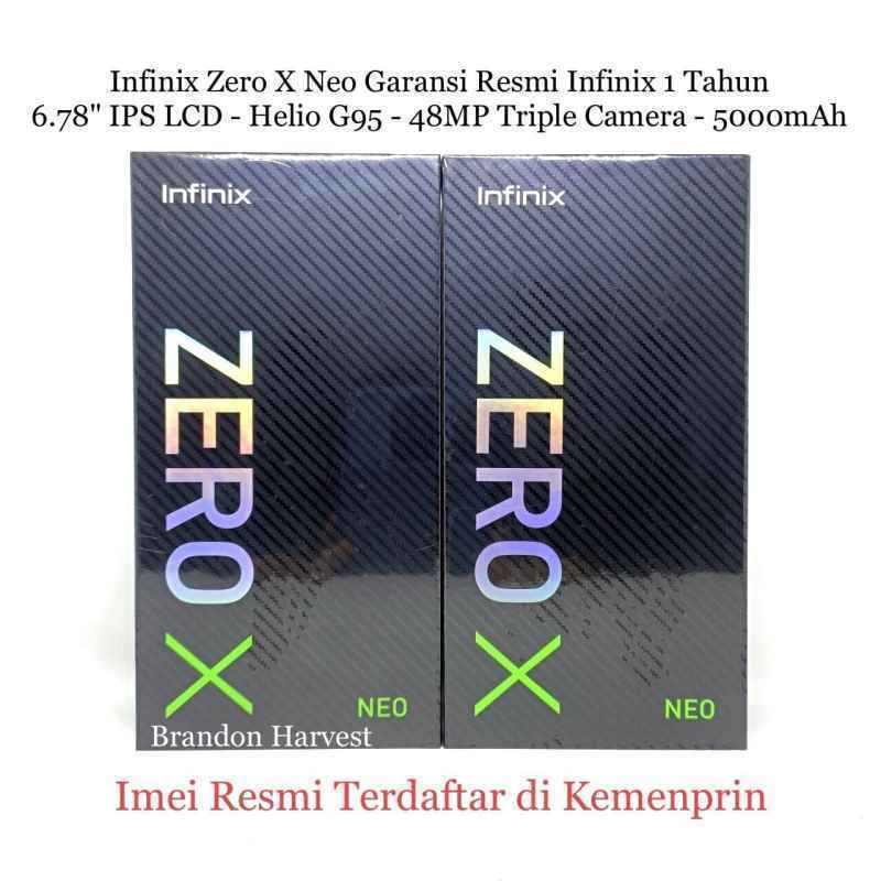 Promo Infinix Zero X Neo [8GB+128GB] MediaTek Helio G95 - 48MP Triple ...