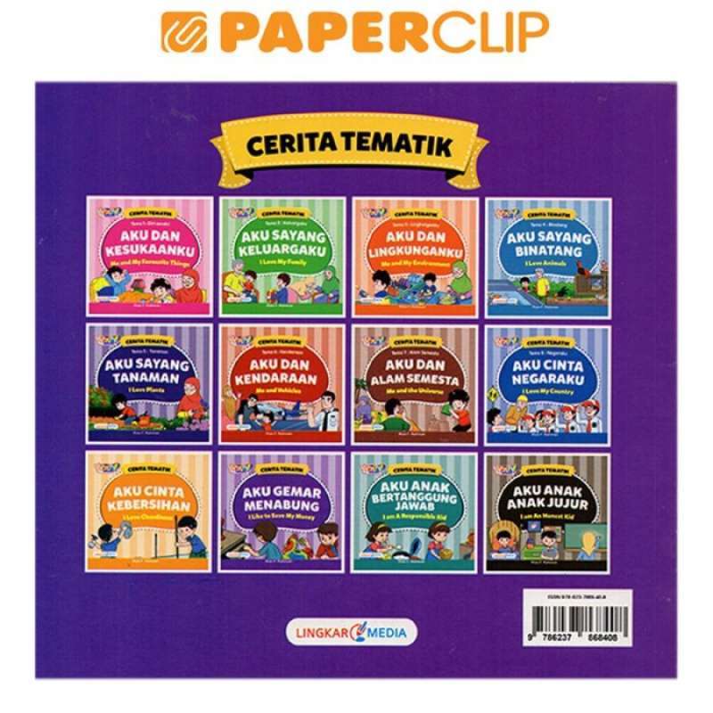 Promo Original Cerita Tematik:aku Gemar Menabung - I Like To Save My Money Buku Cerita Anak ...