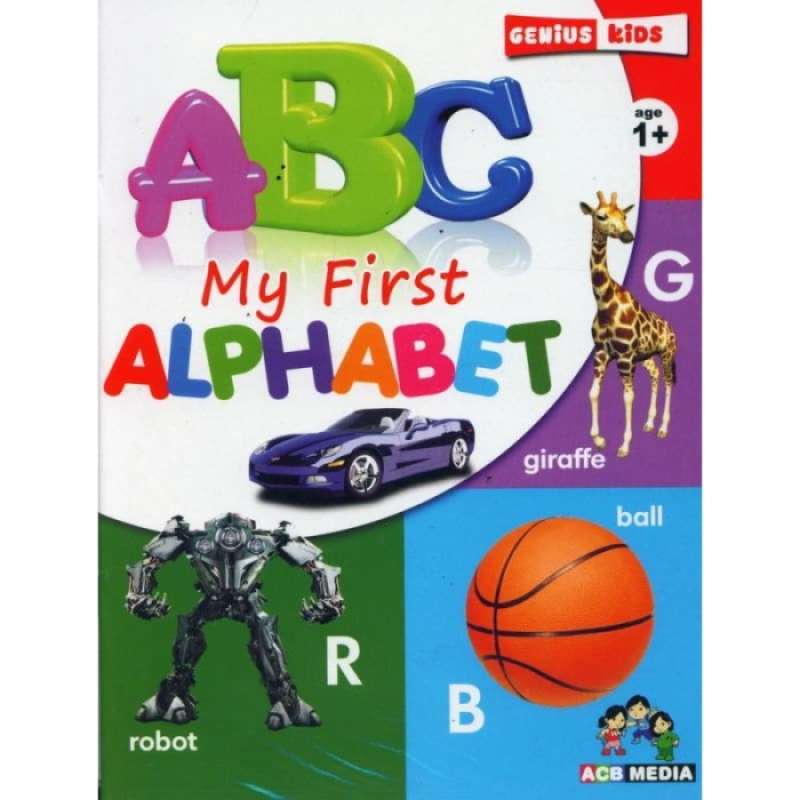 Promo Original ABC - My First Alphabet oleh Genius Kids Buku Cerita ...