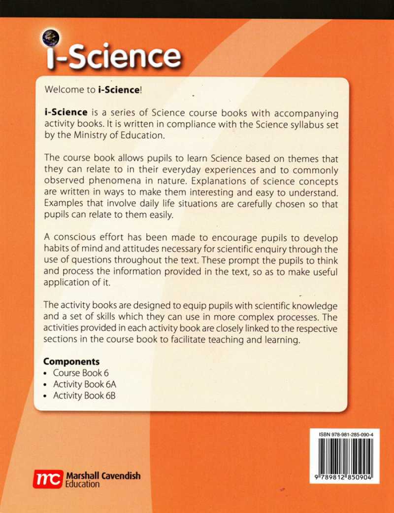 Promo Original Impor Mce I - Science Activity Book 6b Buku School Book ...