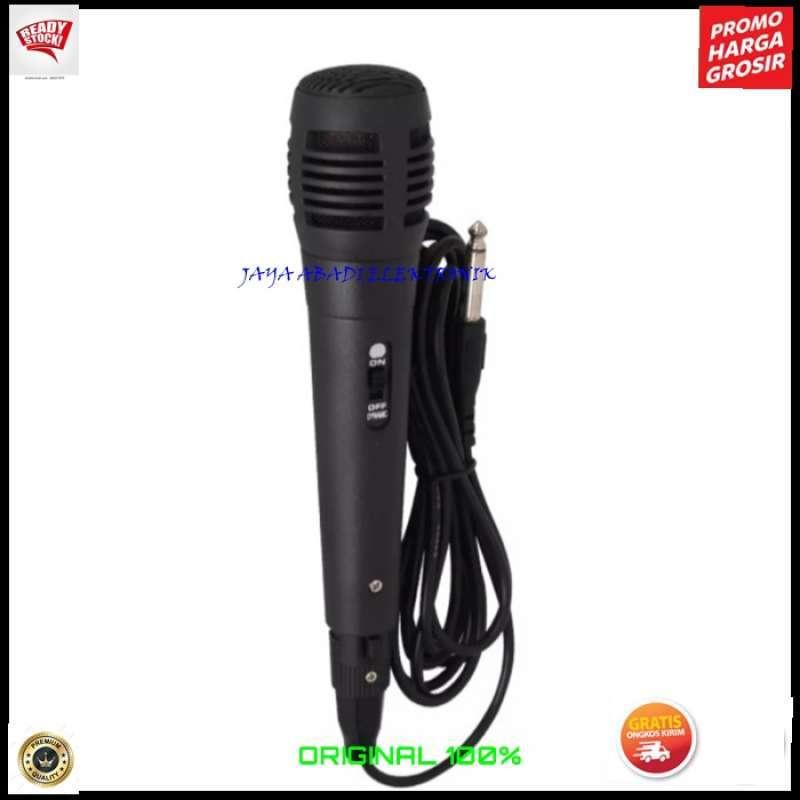 Promo ORIGINAL 6.5 MM MIC KABEL MICROPHONE KARAOKE PRO VOKAL SUARA ...