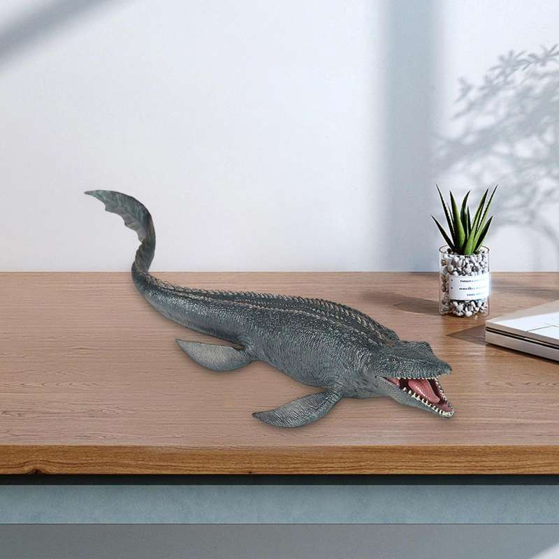 Jual 2x Realistic Mosasaurus Figures For Party Favors Desktop Decor ...