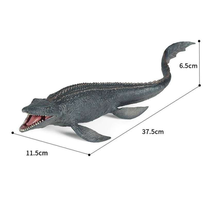 Jual 2x Realistic Mosasaurus Figures For Party Favors Desktop Decor ...