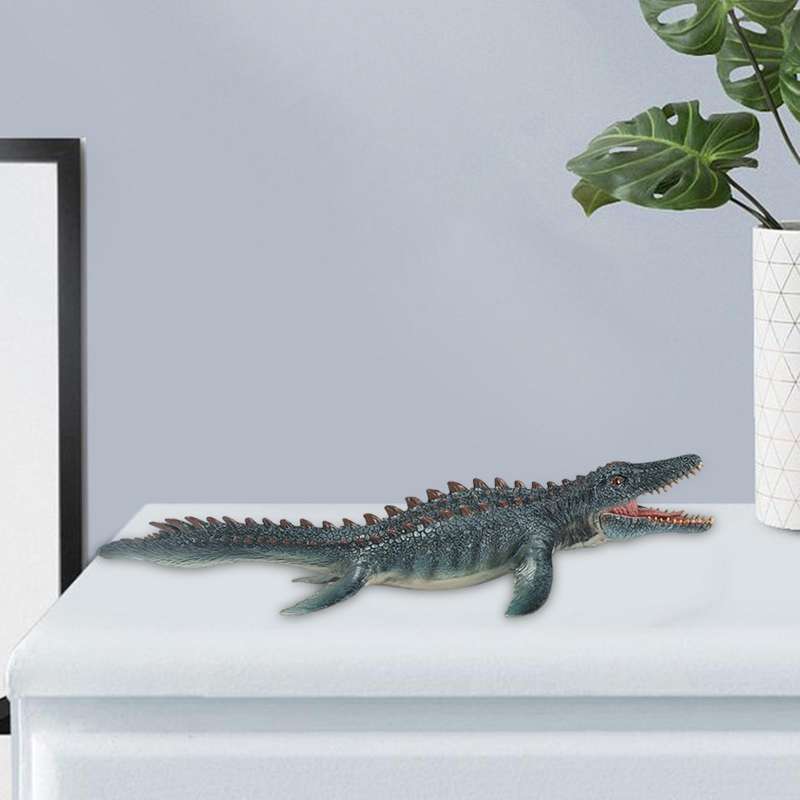 Jual 2x Realistic Mosasaurus Figures For Party Favors Desktop Decor ...