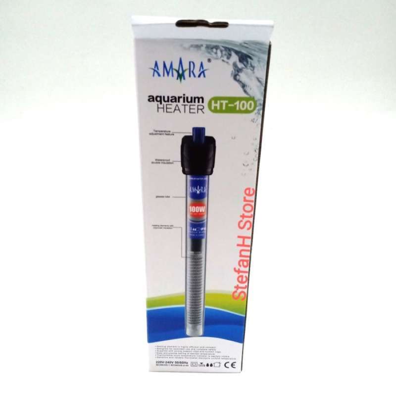 Jual Amara Ht 100 Heater Pemanas Aquarium 100 Watt Di Seller Lz_id ...