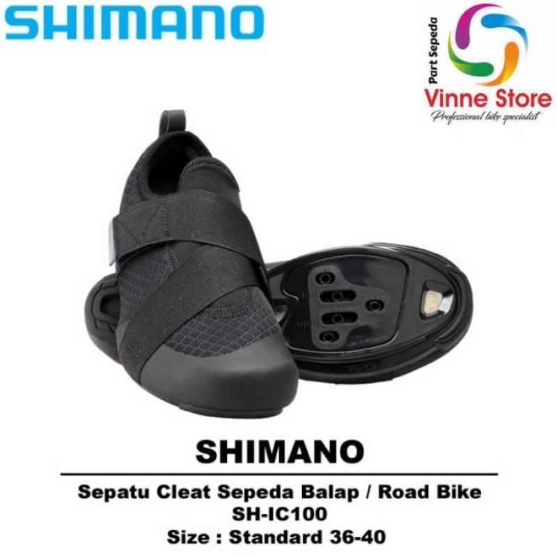 Jual sepatu Shimano SH-IC100 Sepatu Cleat Sepeda Balap / Road Bike - 40 ...