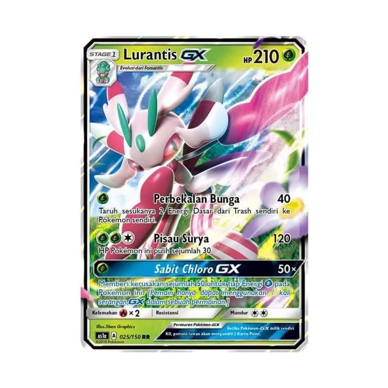 Jual Pokemon Indonesia Trading Card Lurantis GX AS1a 025-150 RR di ...