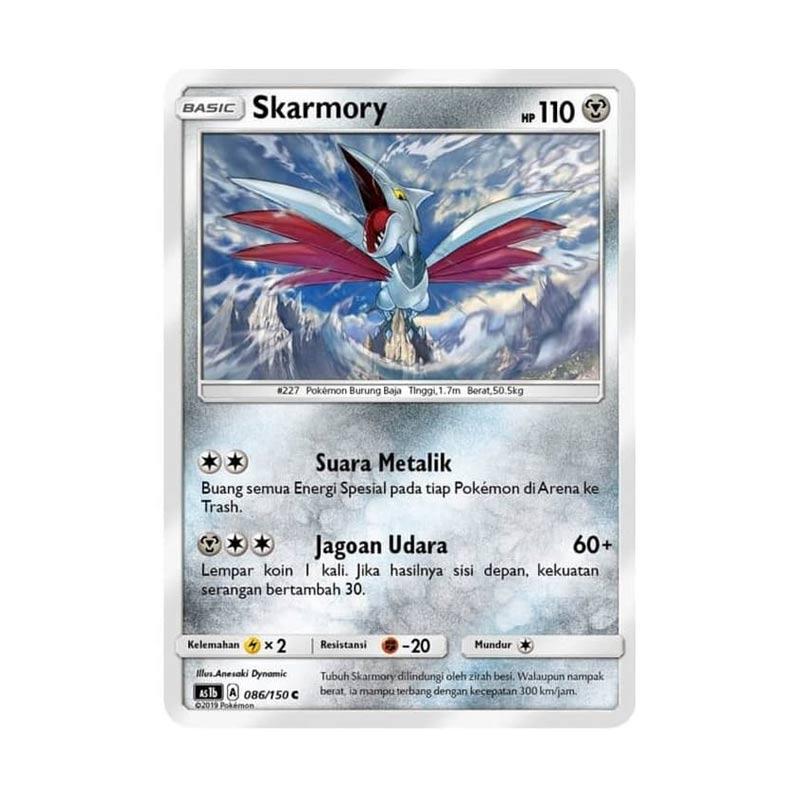Jual Pokemon Indonesia Trading Card Skarmory AS1b 086-150 C di Seller Throne of Games - Kelapa ...