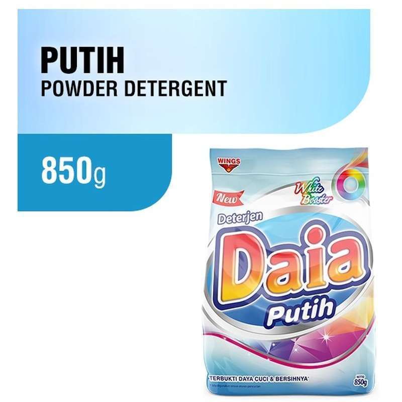 Promo Daia Putih Detergent 850 G Diskon 22% Di Seller Makmurjayastore ...