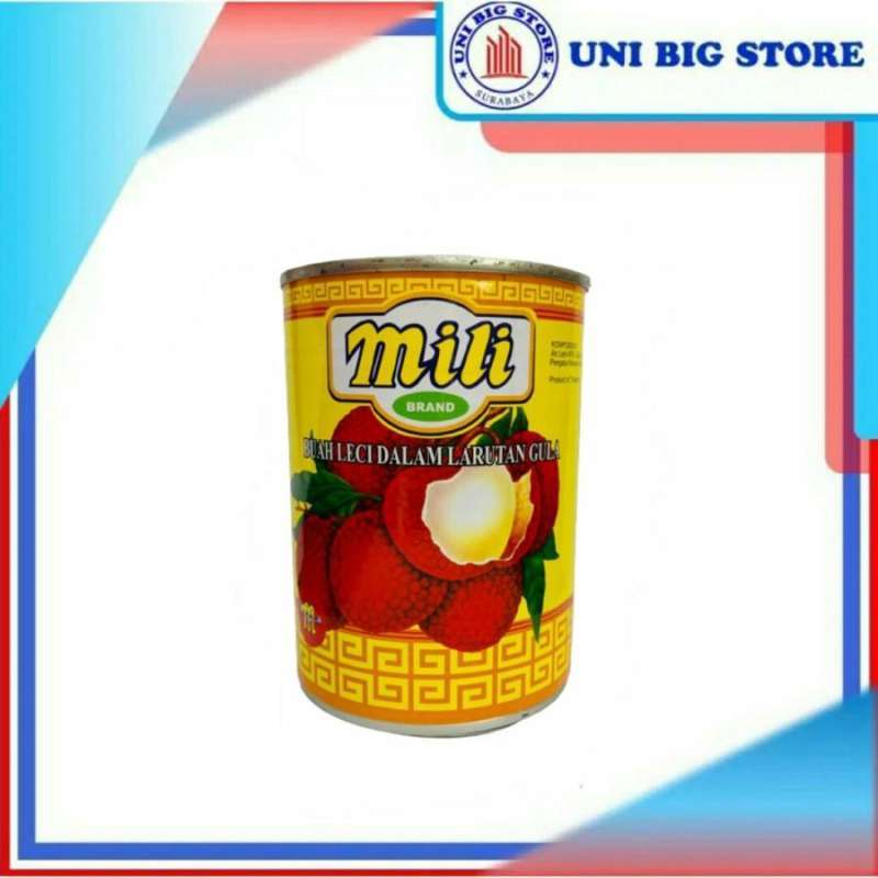 Jual Mili Lychee in Syrup - Buah Leci Dalam Larutan Gula Sirup 565 gr ...