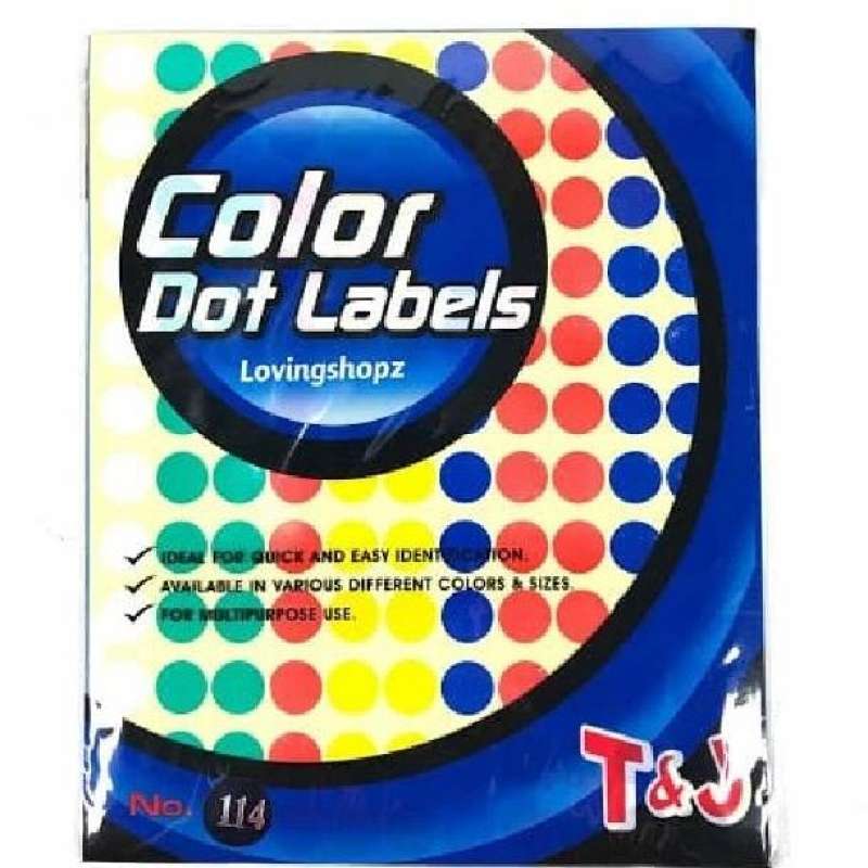 Jual Stiker Label Bulat Warna Original Harga Termurah Juli 2024 | Blibli