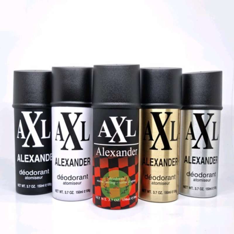 Promo Alexander Axl Deo Pray 160g/Hitam Diskon 2% di Seller M28_Health ...