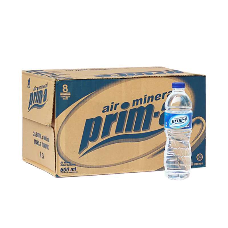 Jual Prima Air Mineral Kemasan 600 Ml [1 Dus X 24 Pcs] Di Seller Deayi ...