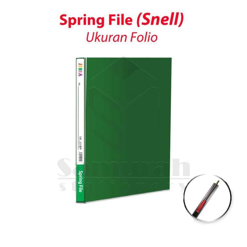 Jual Spring File Polos Ukuran Folio / spring feli jenia / Map Album ...