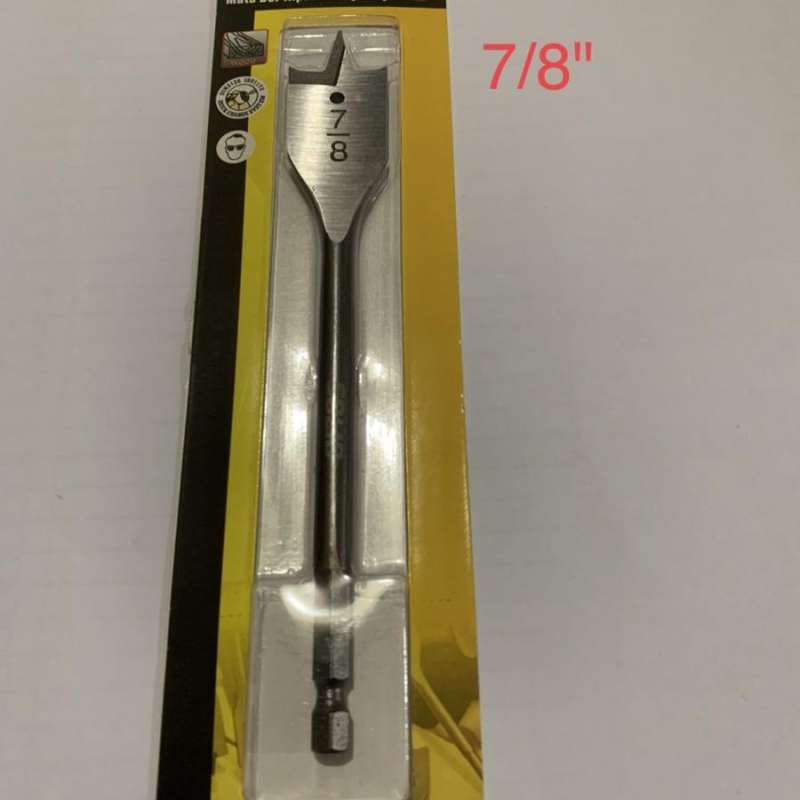 Jual Mata bor kipas heavy duty SOLID 7/8 lubang lingkaran kunci kayu di ...