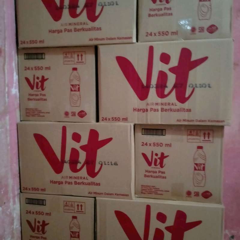 Jual VIT botol 24x550ml di Seller fresh sale100 - Cibodas, Kota ...