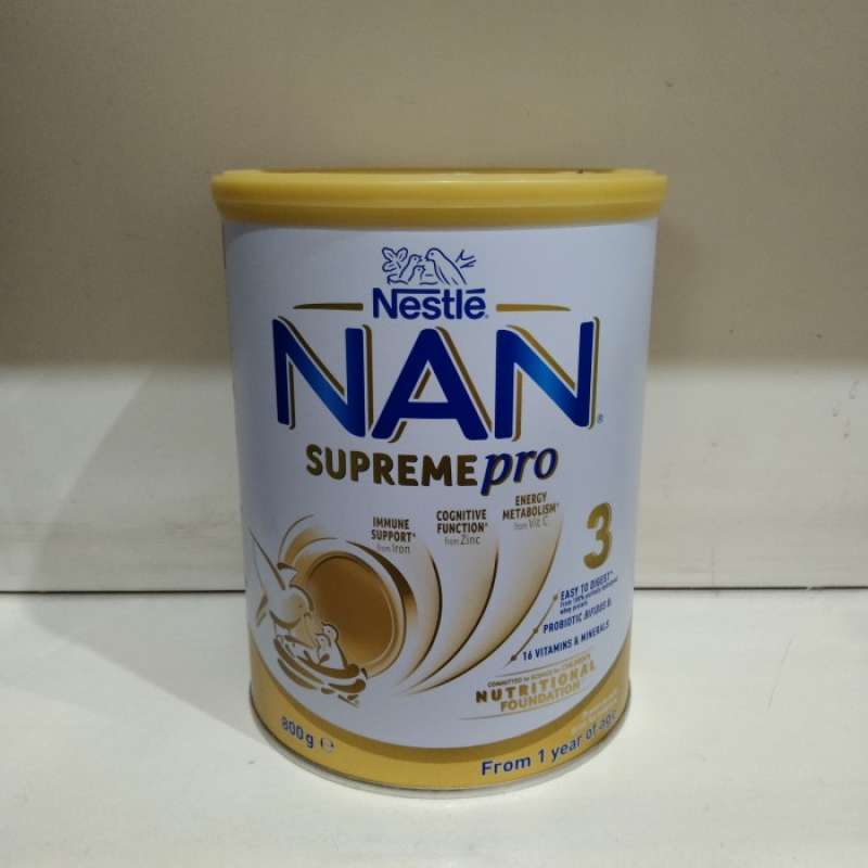 Jual Nestle Nan Supreme Pro 3 from 1 Years of Age 800g Susu Bubuk/Susu ...