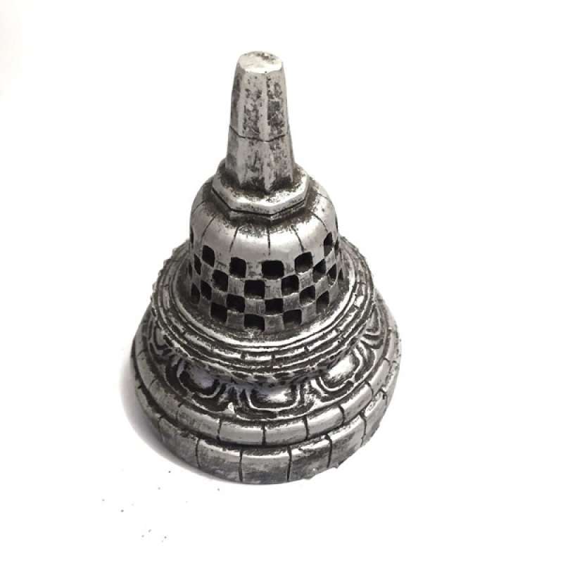 Jual Pajangan Miniatur Patung Stupa Candi Borobudur Ukuran Kecil Hitam ...