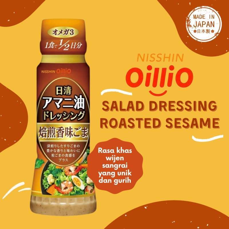 Jual Nisshin Oillio Salad Dressing Roasted Sesame 160ml Di Seller Kaifa ...