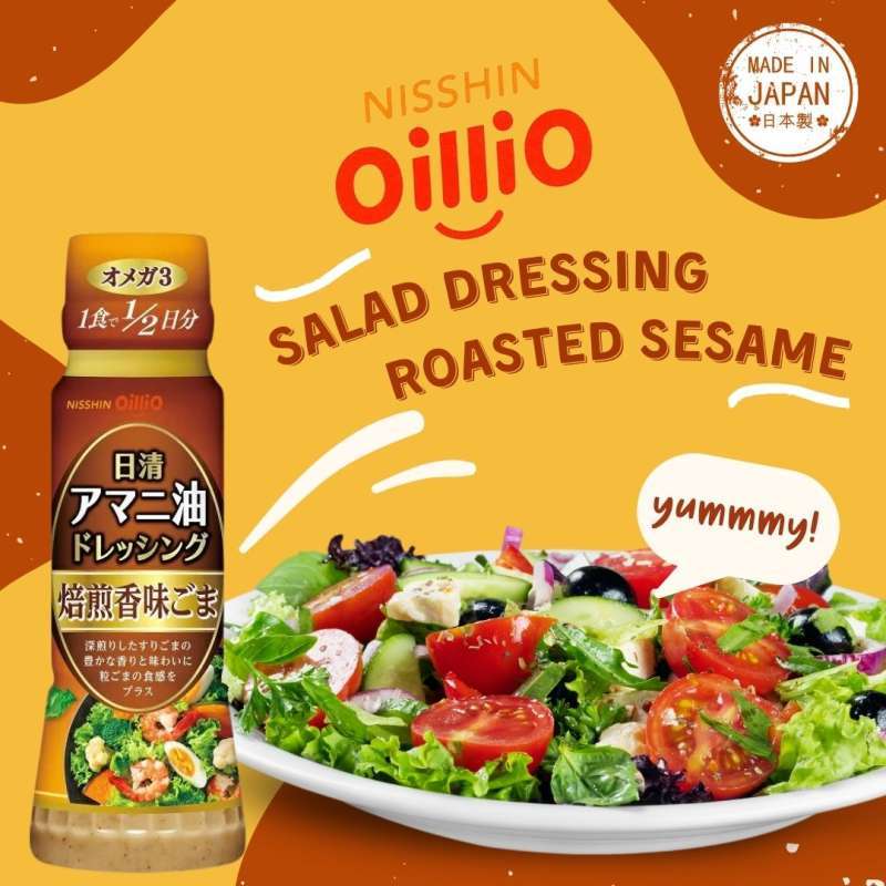Jual Nisshin Oillio Salad Dressing Roasted Sesame 160ml Di Seller Kaifa ...