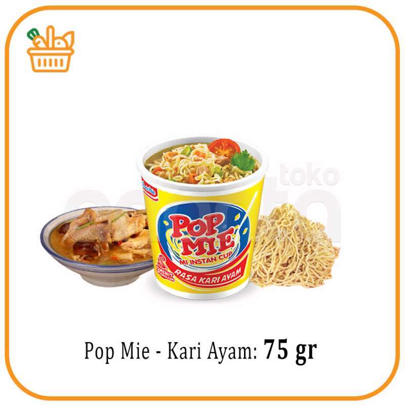 Jual Pop Mie Kari Ayam di Seller Toko Ananta - Jingga - Pondok Labu ...