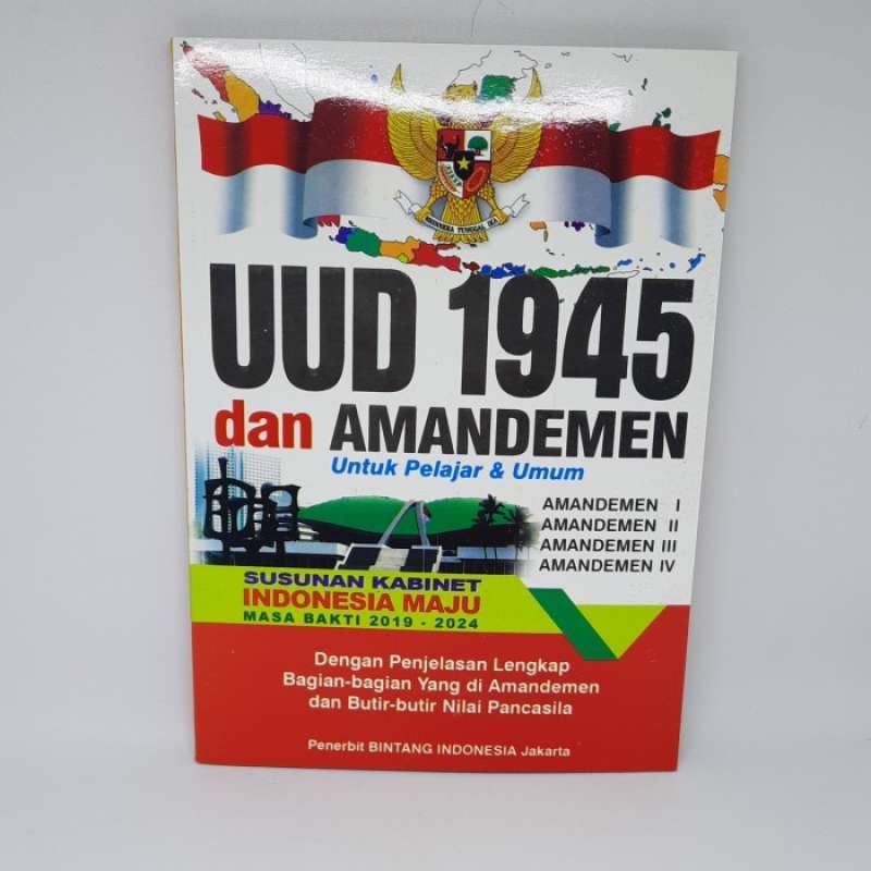 Promo Original UUD 1945 & Amandemen Lengkap/ Undang - Undang 45 Buku ...