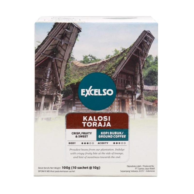 Jual Excelso 10'S Kalosi Toraja Bubuk Kopi [100 g] di Seller Lily Shop ...