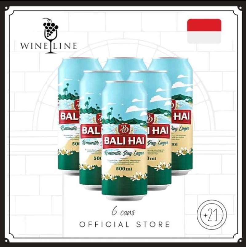 Jual Bali Hai Romantic Day Lager Beer 500ml 6 Kaleng Di Seller Wl ...