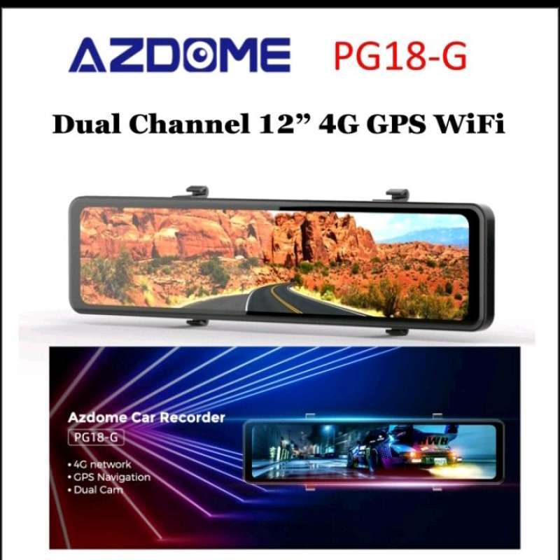 Jual Azdome Pg18-g Cermin Mobil Dash Cam 124g Full Hd 1080p Dvr Android ...