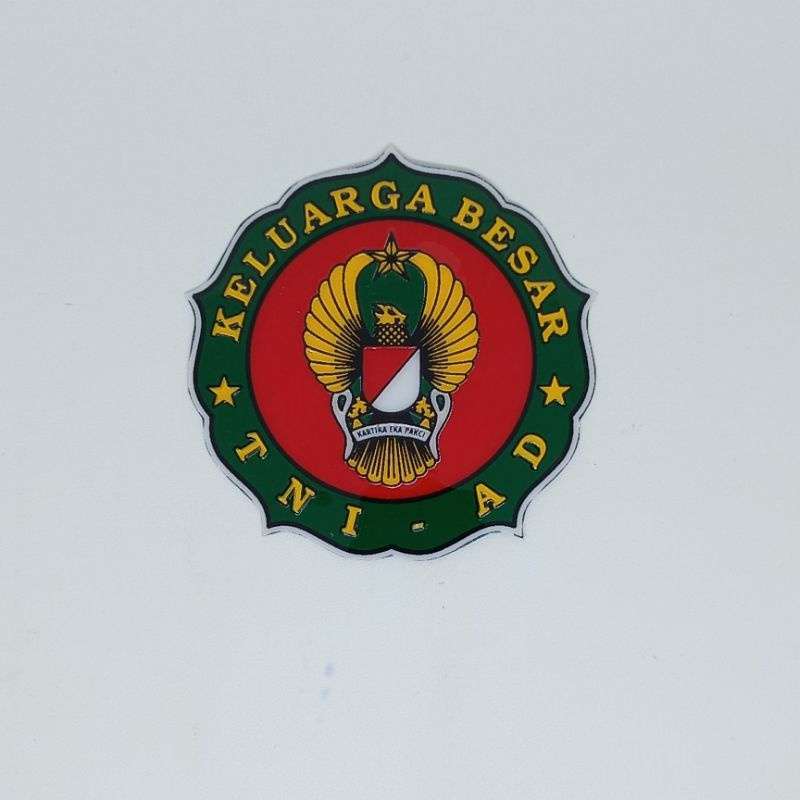 Jual Stiker Keluarga Besar TNI AD - Sticker Keluarga Besar TNI AD di ...