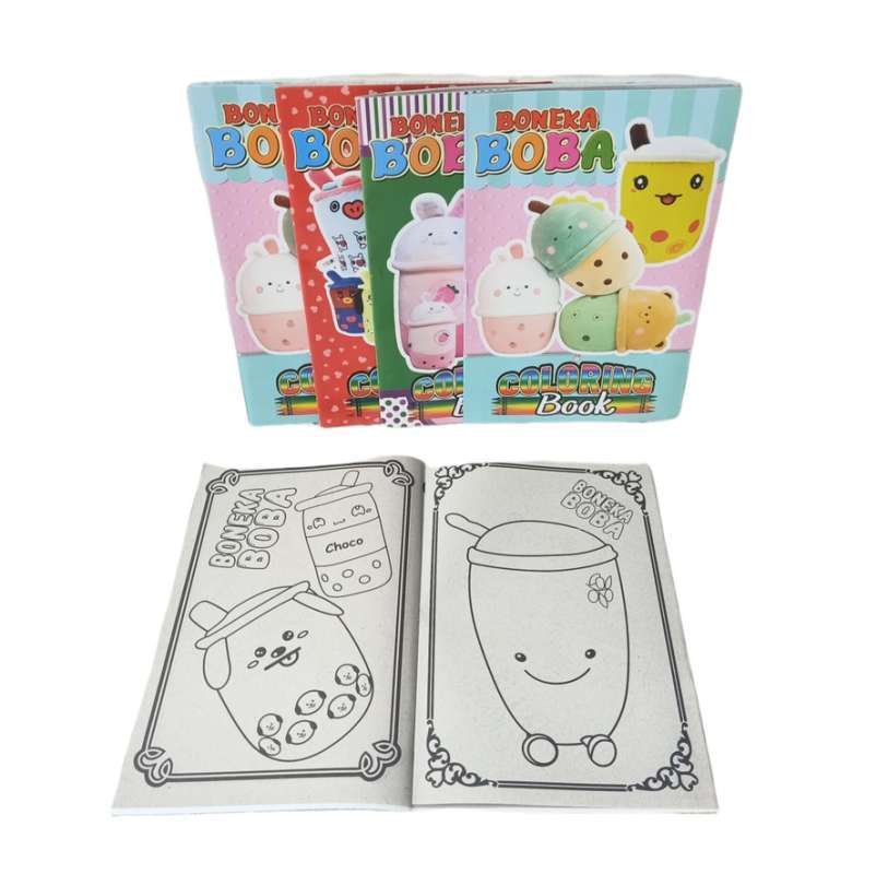 Jual Buku Mewarnai Boba Original Harga Termurah Mei 2024 | Blibli