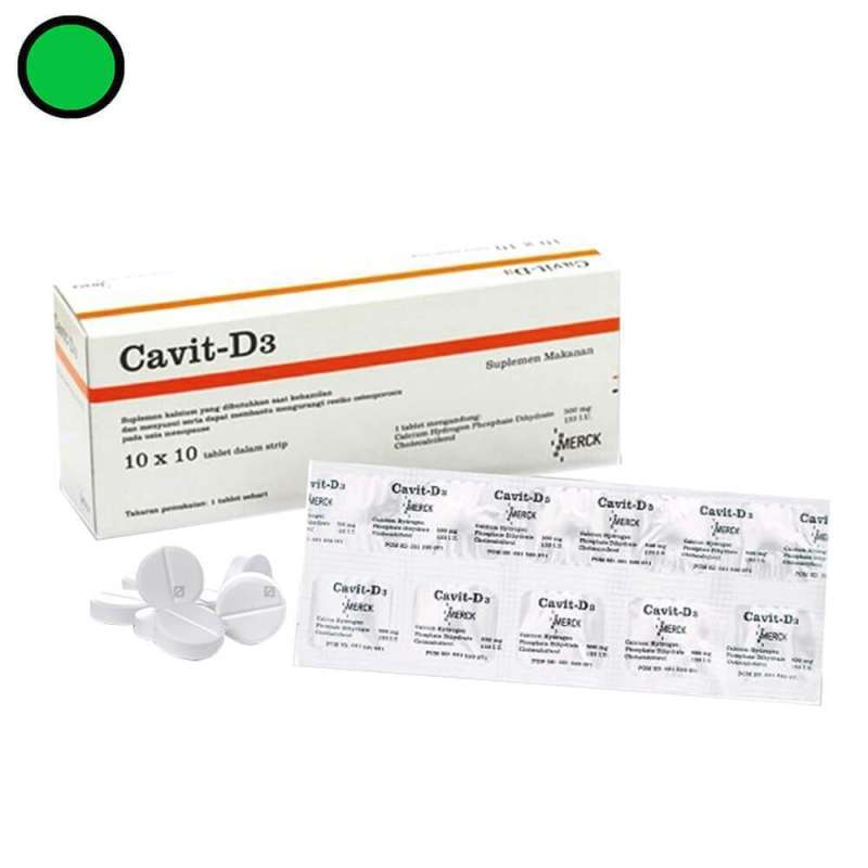 Jual CAVIT-D3 100 TAB (MERCK) di Seller sehat.id21 - Kenangan Baru, Kab ...