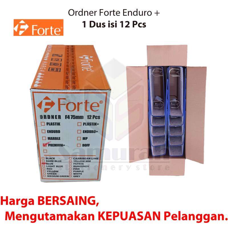Jual Ordner Forte Premium Enduro + Laminasi Ukuran Folio / F4 Punggung ...