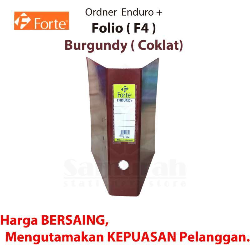 Jual Ordner Forte Premium Enduro + Laminasi Ukuran Folio / F4 Punggung ...