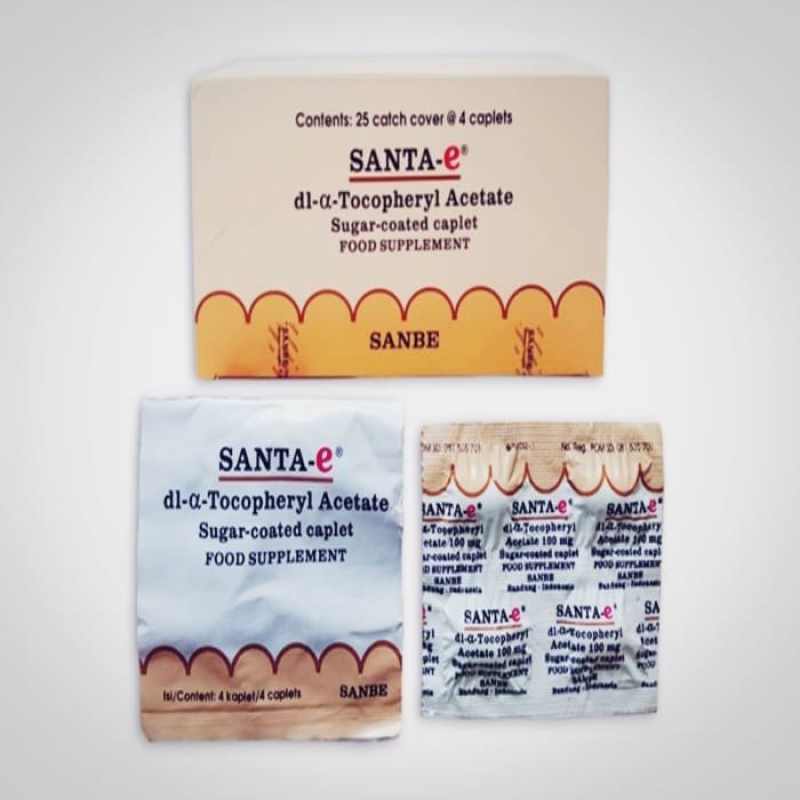 Jual Jual Santa E 100 IU Box Isi 100 Kaplet Limited di Seller qamieer ...