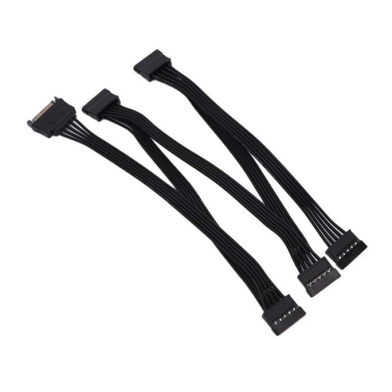 Jual Splitter Sata Power To 5 Port Cabang Black Edition Premium Quality ...