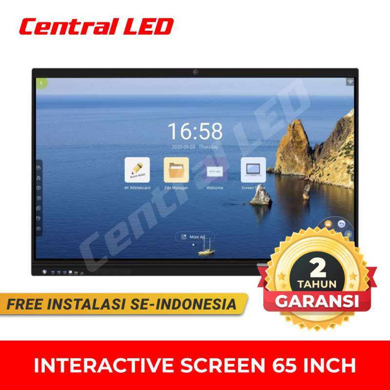 Jual Interactive Flat Panel Display 65 Inch Smart Screen - 65 INCH di ...