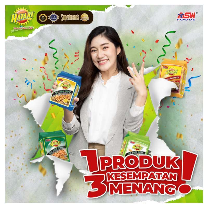 Jual Hatari Cream Crackers 245 Gr ( Kemasan Bertanda Khusus ) Di Seller ...