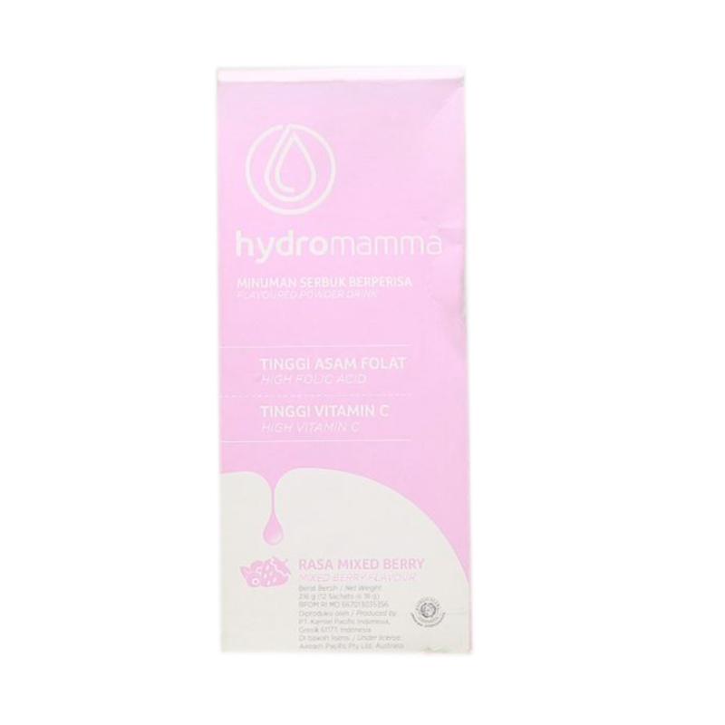 Jual Hydromamma Mixed Berry Flavour Minuman Ibu Menyusui [12 Sachet ...
