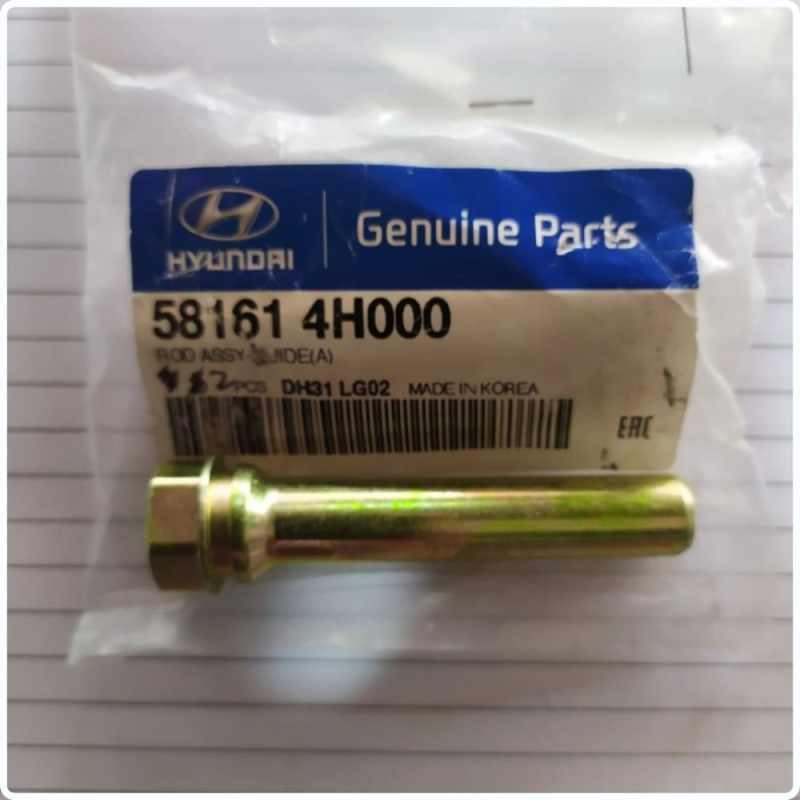 Jual Rod Assy Guide A Pen Kaliper Rem Depan Hyundai H1 Asli Kode 093 di ...