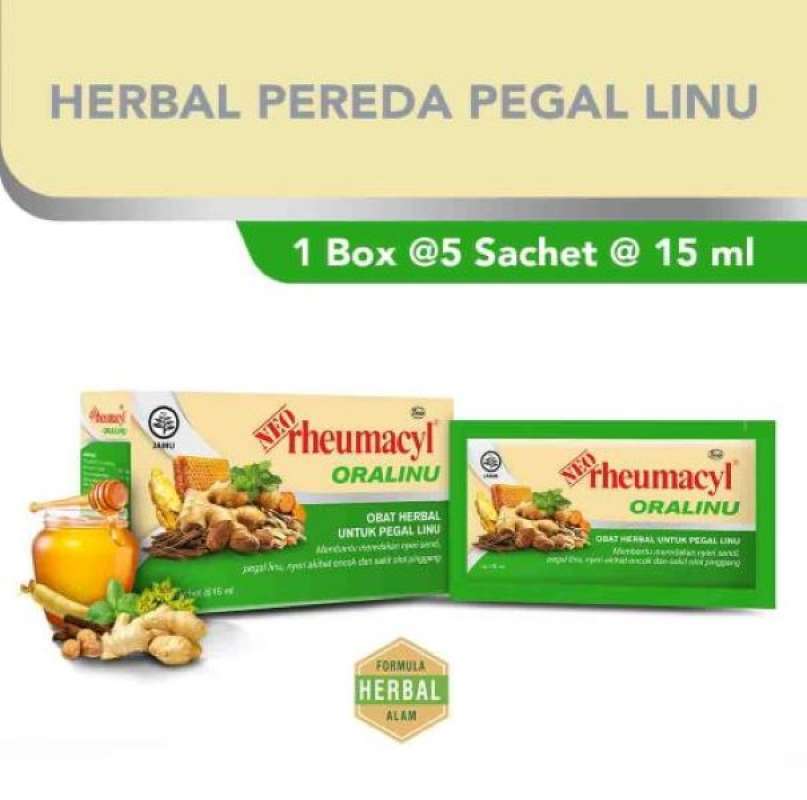 Promo NEO RHEUMACYL ORALINU SYRUP 15 ML 5 SACHET Diskon 20% di Seller ...