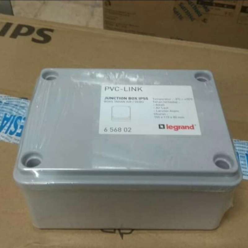 Jual Legrand Junction Box 155 x 115 x 80 mm Waterproof IP 55 di Seller ...