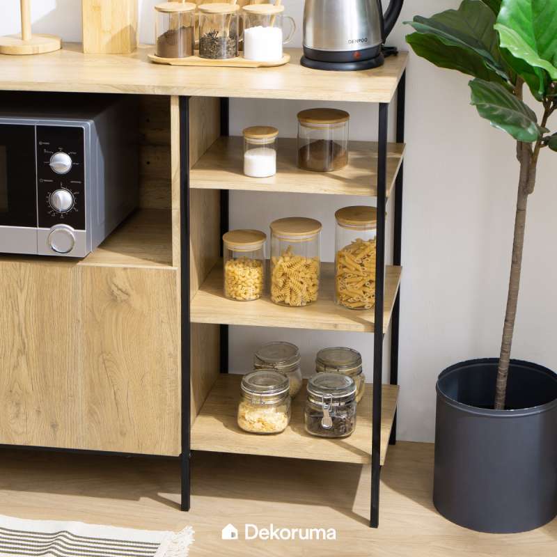Promo Dekoruma Kozu Kabinet Lemari Dapur Industrial | Kitchen Cabinet ...